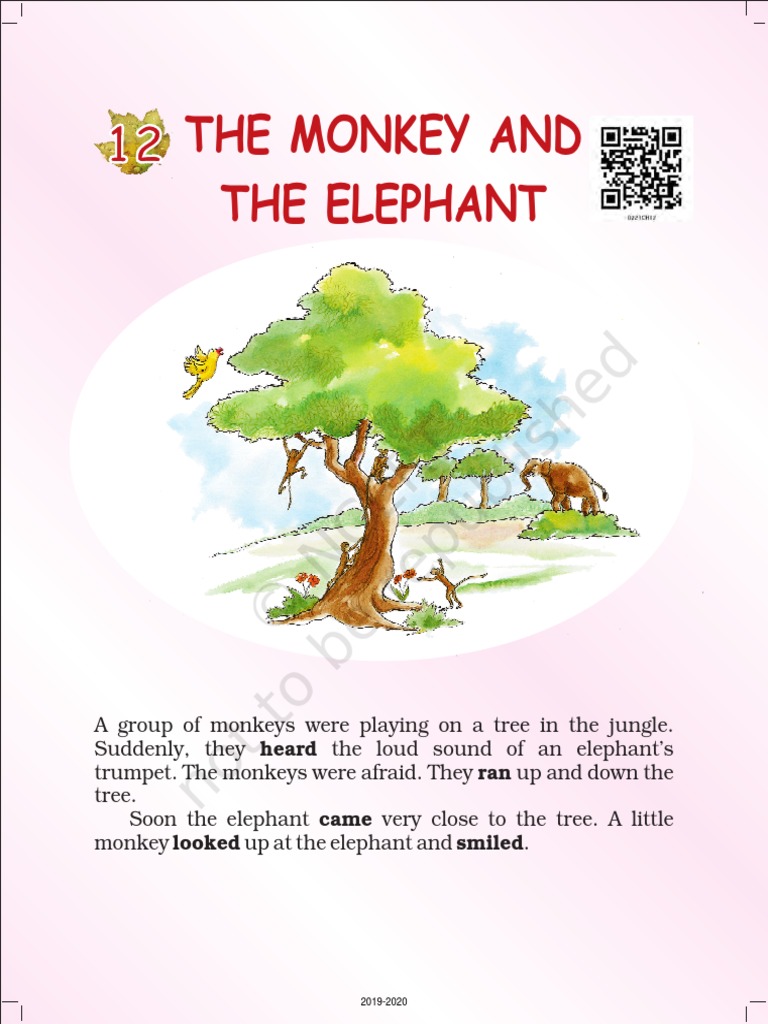 The Monkey and the Elephant Adventure | PDF | Games & Activities ...