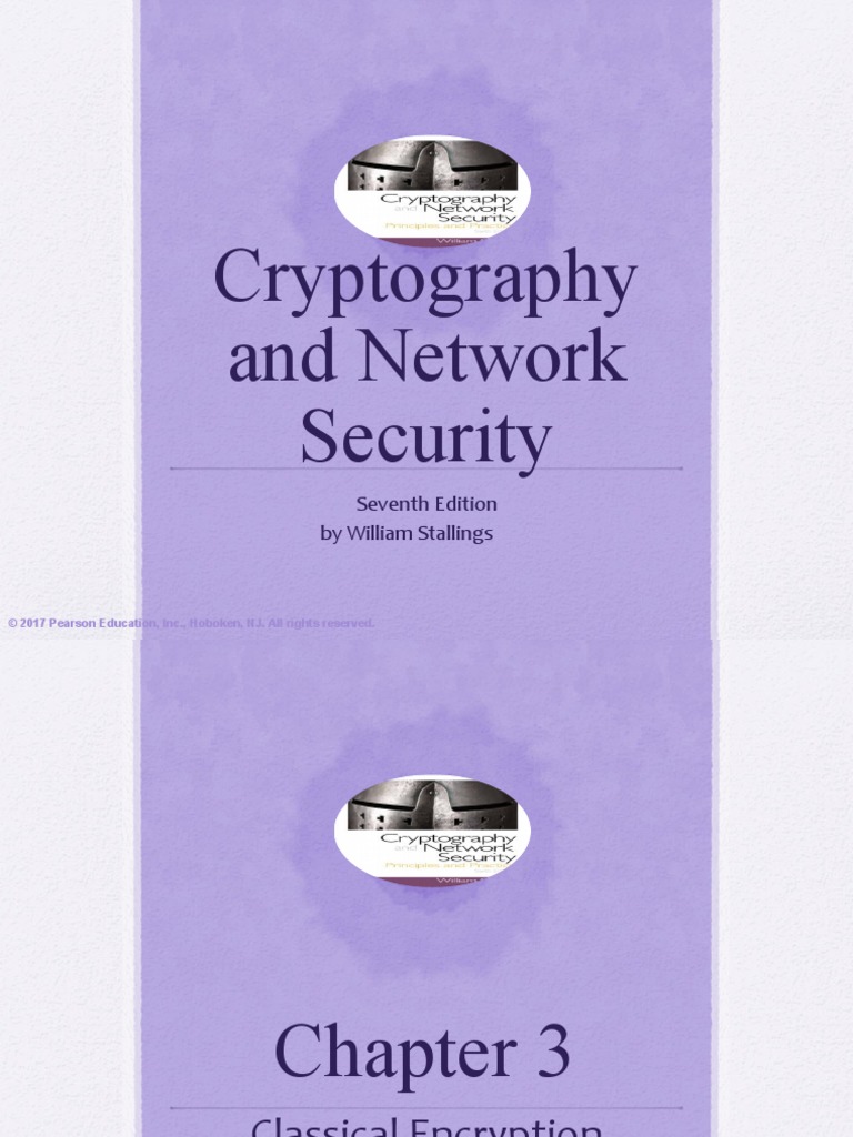 Cryptography and Network Security: Seventh Edition by William Stallings | PDF | Cryptography ...