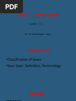 Gear Terminology: Basic Terms Used in Gear & Calculation | PDF | Gear ...
