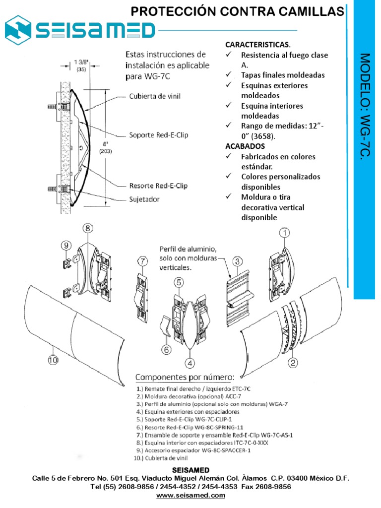 Protección Contra Encamados WG 7C | PDF | Coche | Vehículo de motor
