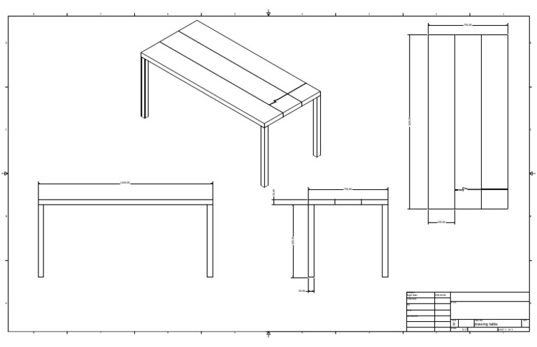Drawing Table D: Egill K Ri 8/9/2020 | PDF