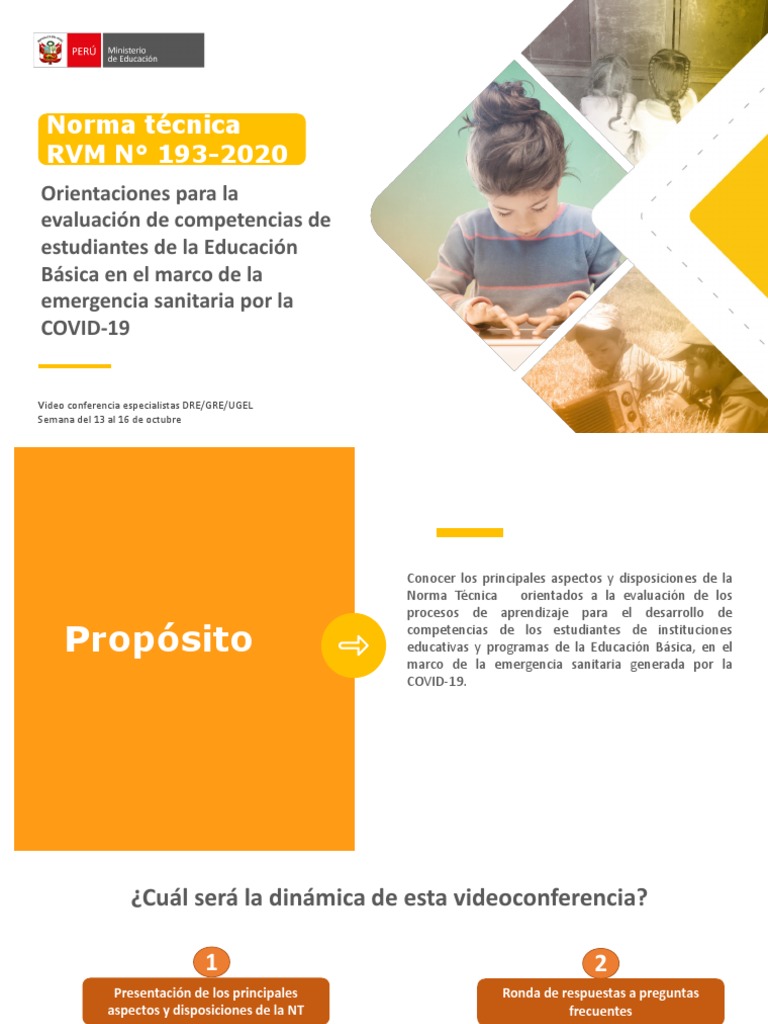 Norma Tecnica Evaluacion de Aprendizajes RVM #193 - 2020 Ccesa007 | PDF | Evaluación | Aprendizaje
