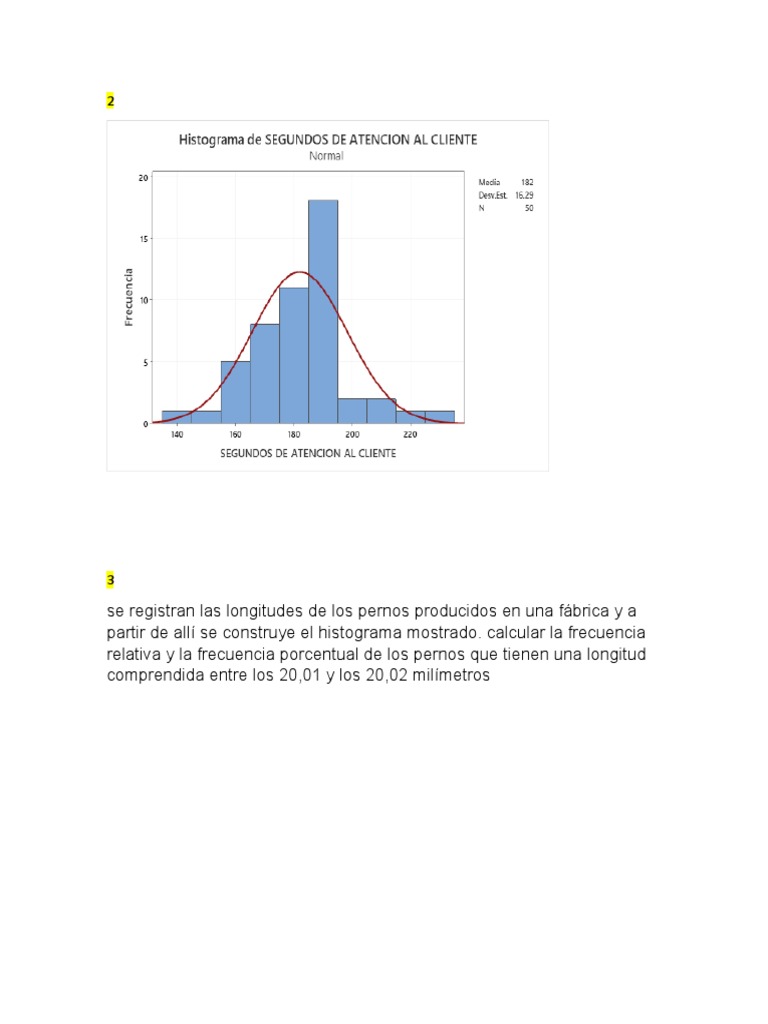 Segundo Trabajo Minitab Aporte 2 | PDF
