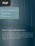 General Script of A Moot Court Oral Argument | PDF | Public Sphere ...