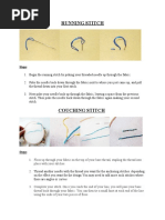 Lesson Plan in Handicraft - Embroidery | PDF | Surgical Suture | Lesson ...