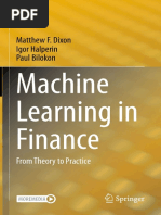 Machine Learning For Algorithmic Trading | PDF | Time Series | Deep Learning