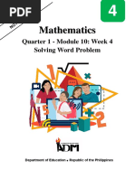 Worksheet 4 MDAS | PDF