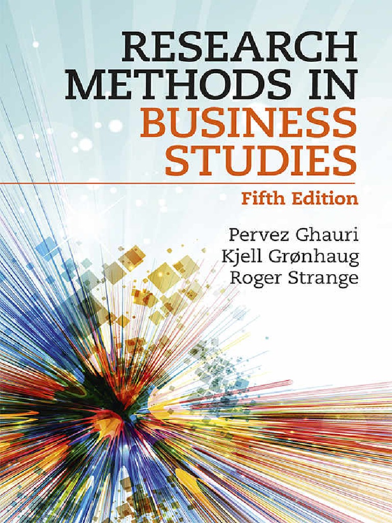 Pervez Ghauri, Kjell Grønhaug, Roger Strange - Research Methods in ...