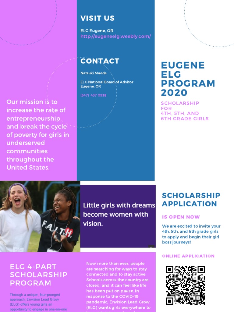 Eugene ELG Program 2020: Visit Us | PDF | Cognition | Learning