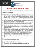Portugal Work Permit | PDF | Travel Visa | Government And Personhood