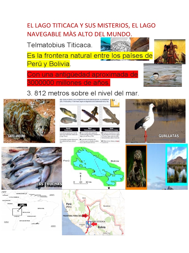 El Lago Titicaca y Sus Misterios | PDF