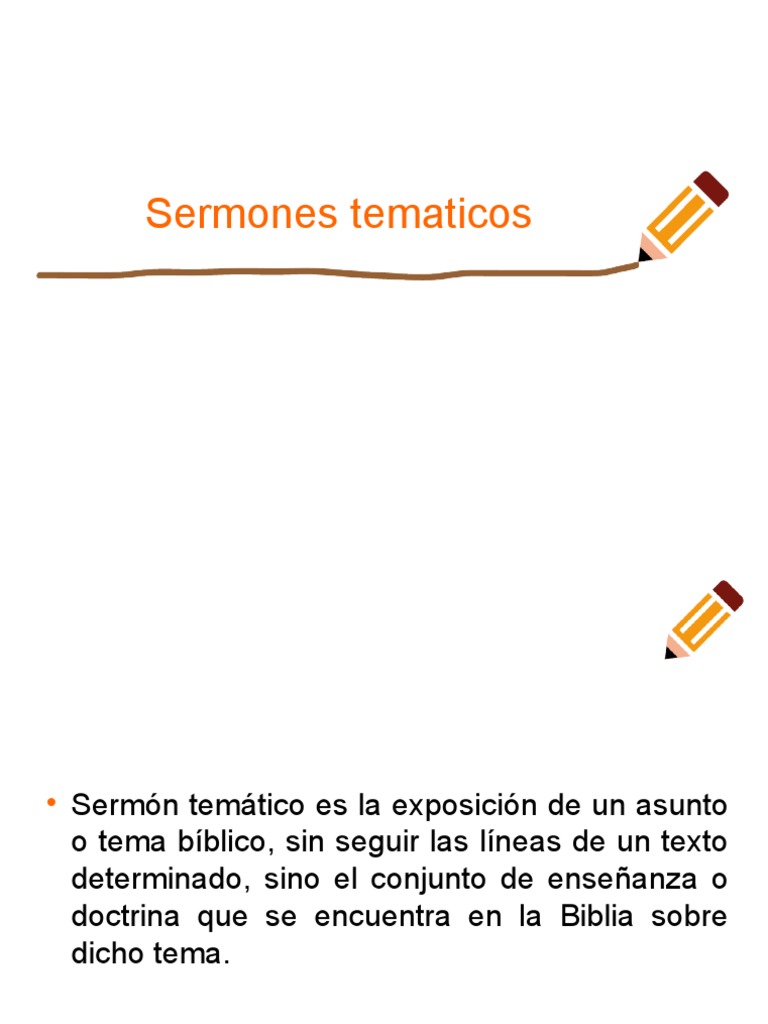 Sermones Tematicos Diana Potosi | PDF