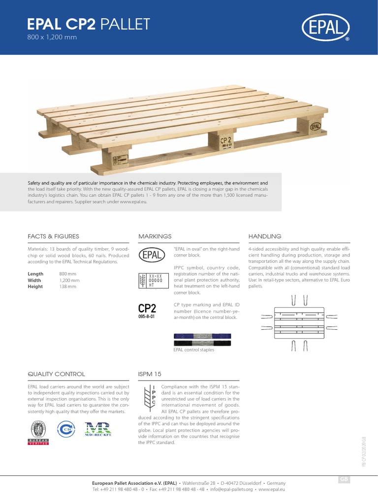 Epal Euro Pallet Dimensions Supplier | www.oceanproperty.co.th