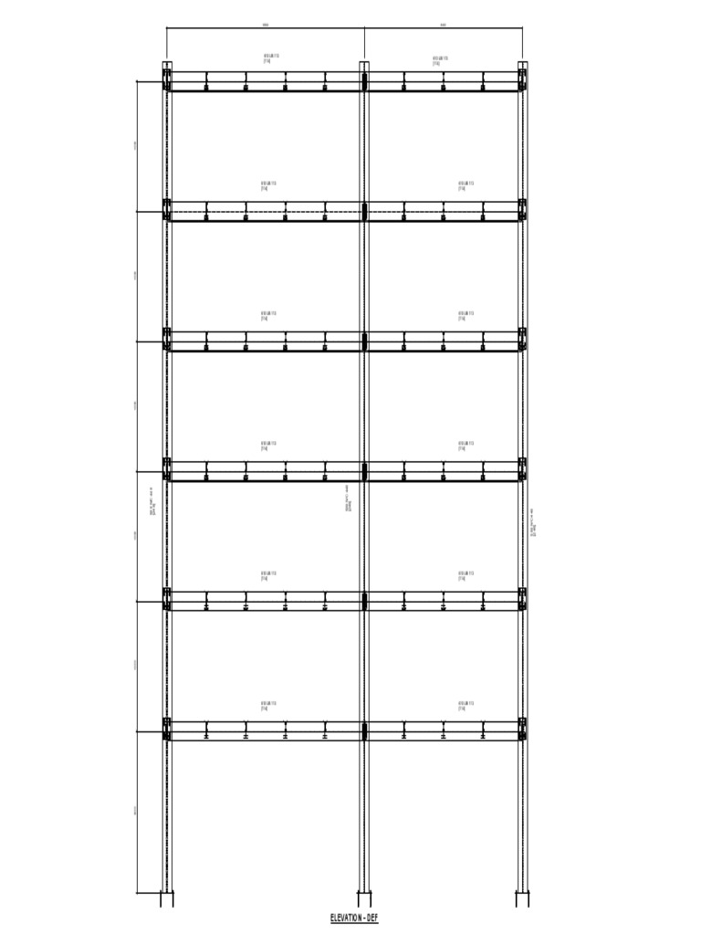 Elevation - Def: 610 UB 113 (114) 610 UB 113 | PDF