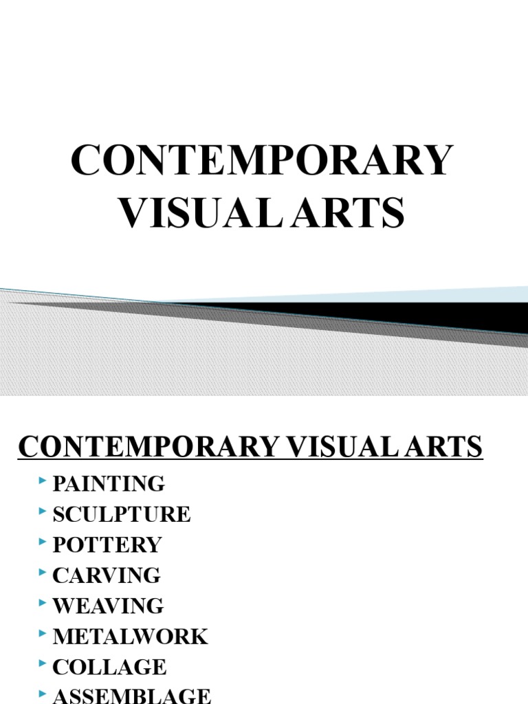 Contemporary Visual Arts | PDF | Paintings | Relief