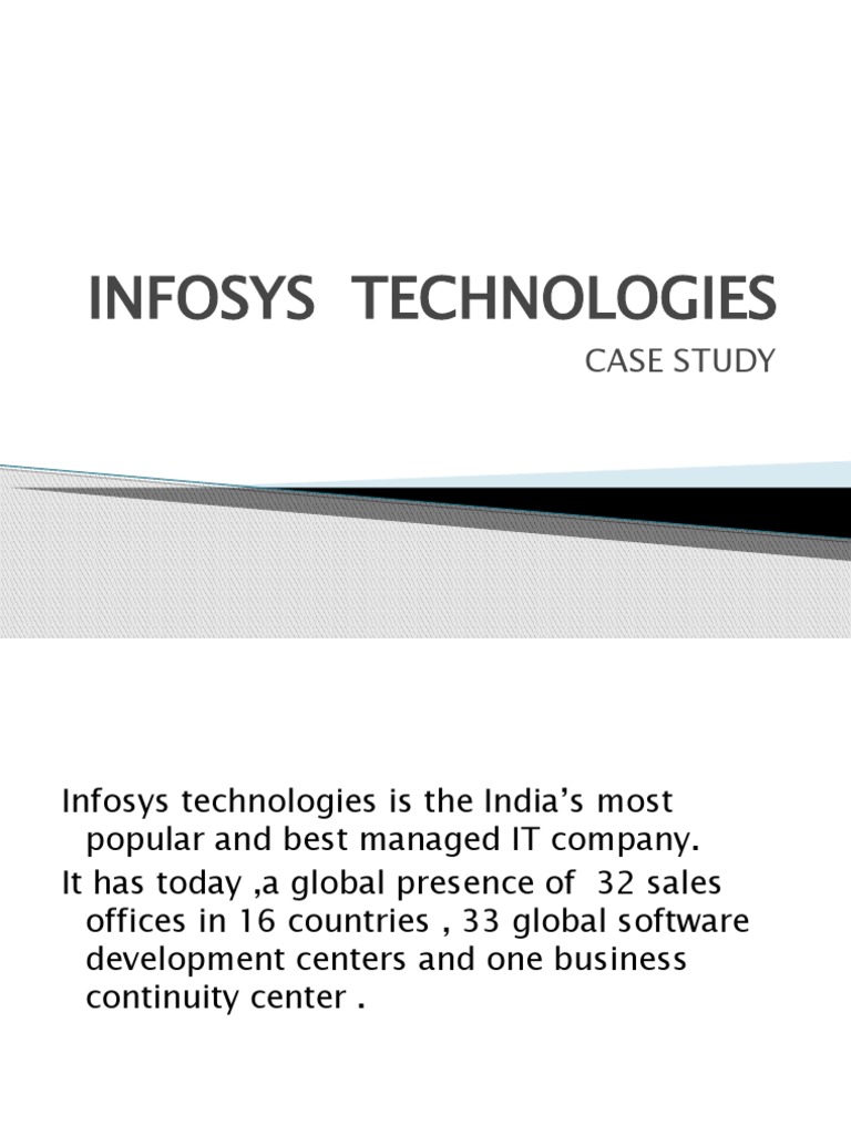Infosys Technologies: Case Study | PDF | Governance | Corporate Social ...