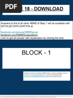 NBME 15 BLOCK 1-4 (No Answers Version) | PDF | Streptococcus | Vagus Nerve