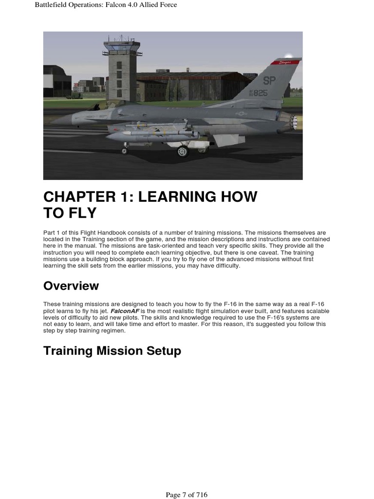 Chapter 1: Learning How To Fly | PDF | Takeoff | Altimeter