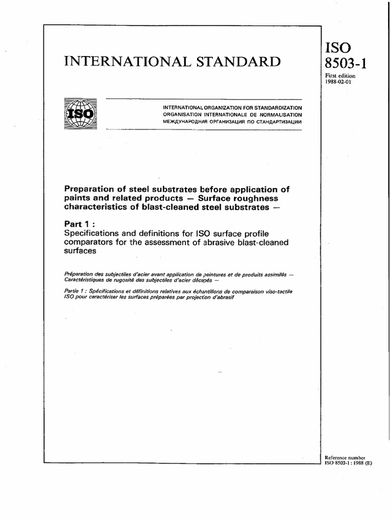 Iso 8503-1 PDF | PDF