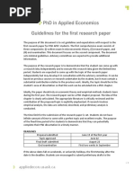 Thesis Defense Evaluation Rubric Final | PDF | Data Analysis | Hypothesis