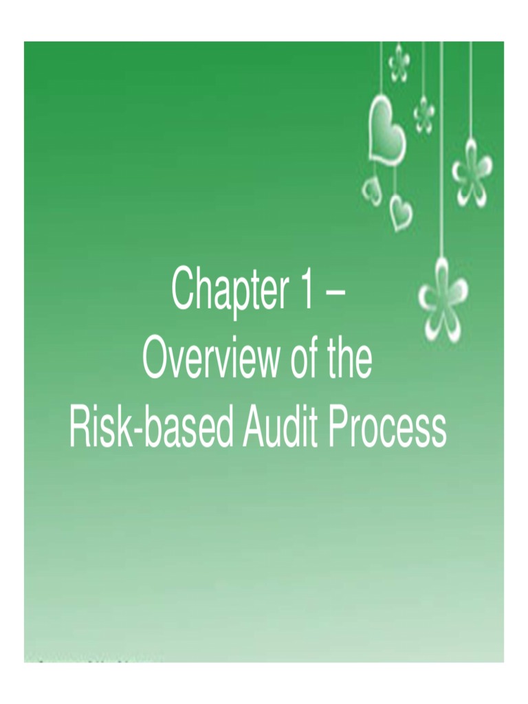 Overview of Risk Based Audit Process | PDF | Audit | Risk