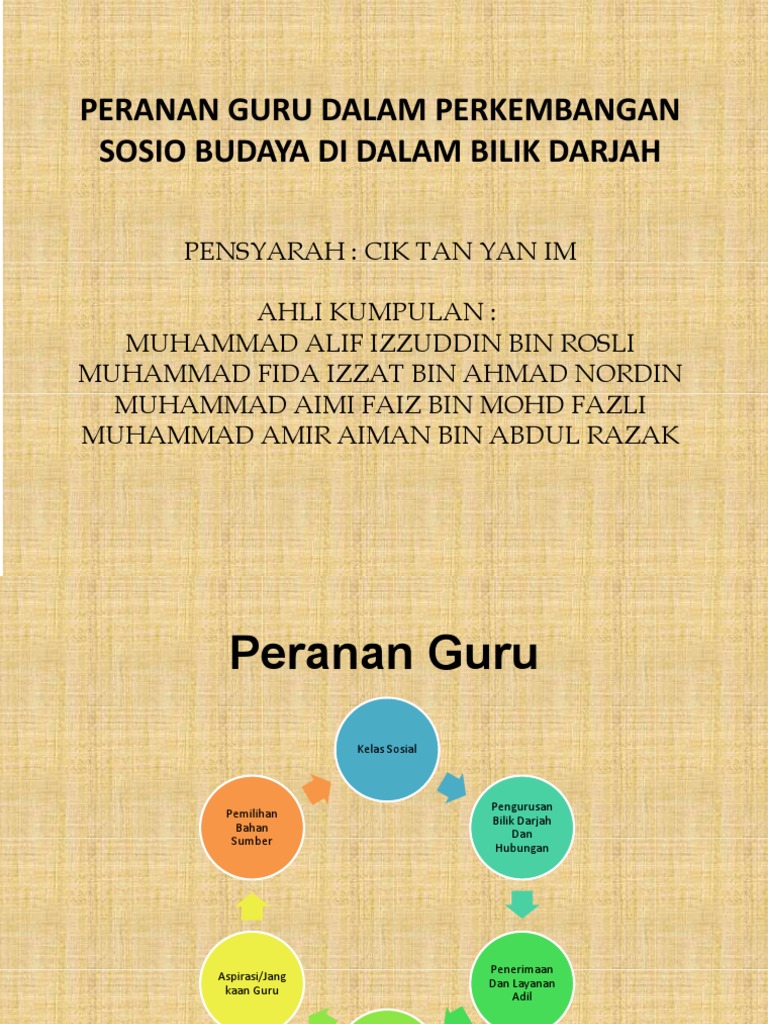 Peranan Guru | PDF