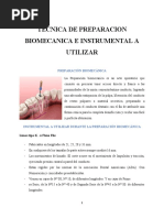 Tecnicas Apico Coronal | PDF | Ramas de Odontología