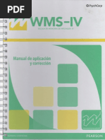 WMSIII Manual Aplicacion | PDF | Escala de inteligencia para adultos de ...