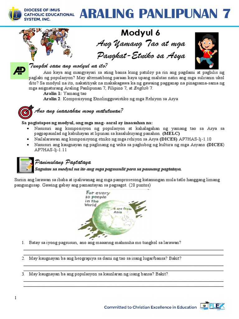 Ap 7 - Module 6 - 1 Yamang Tao | PDF