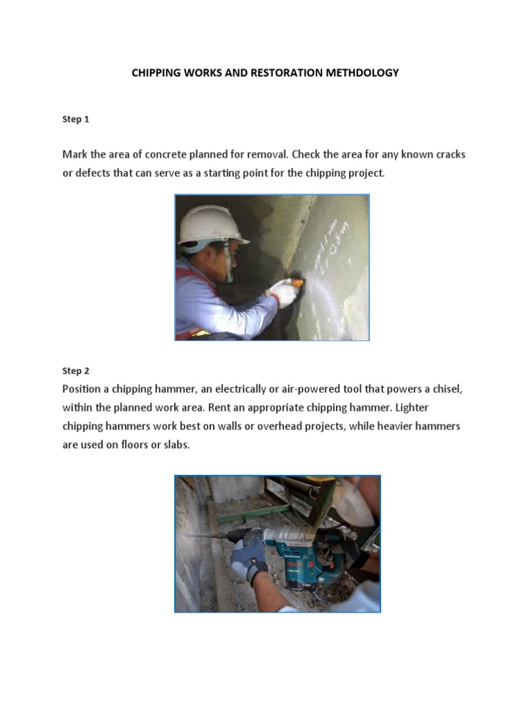 Chipping Works Methodology Guide | PDF
