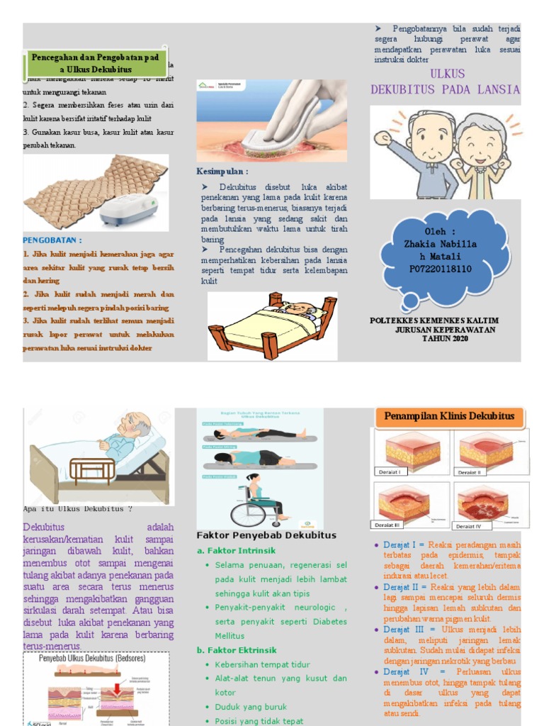 Leaflet Sap Kelainan Kulit Lansia | PDF