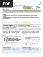 Information Report Unit Plan | PDF | Classroom | Educational Assessment