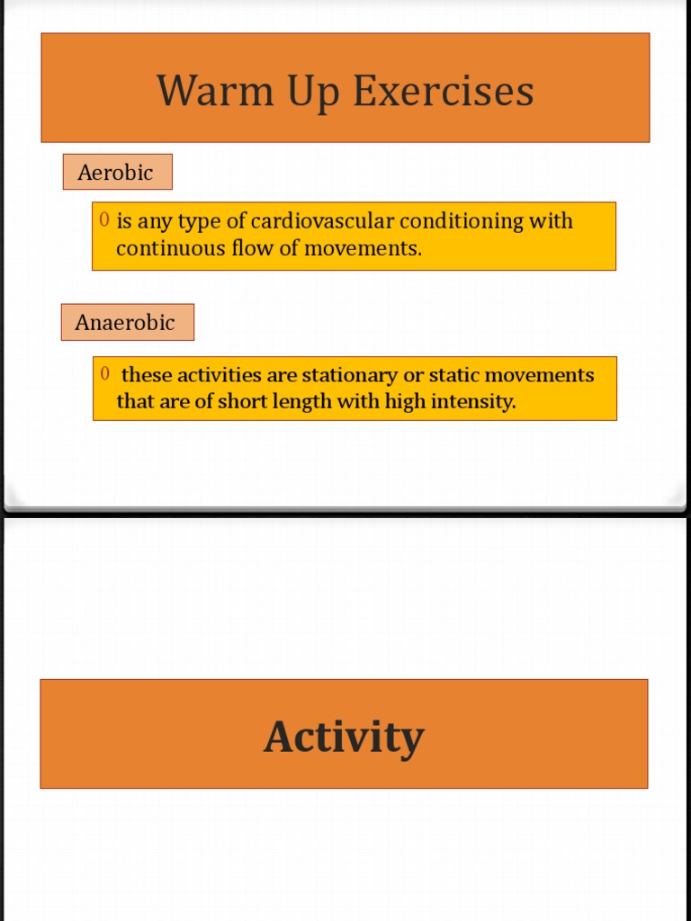 Physical-Fitness 2 WarmUp | PDF