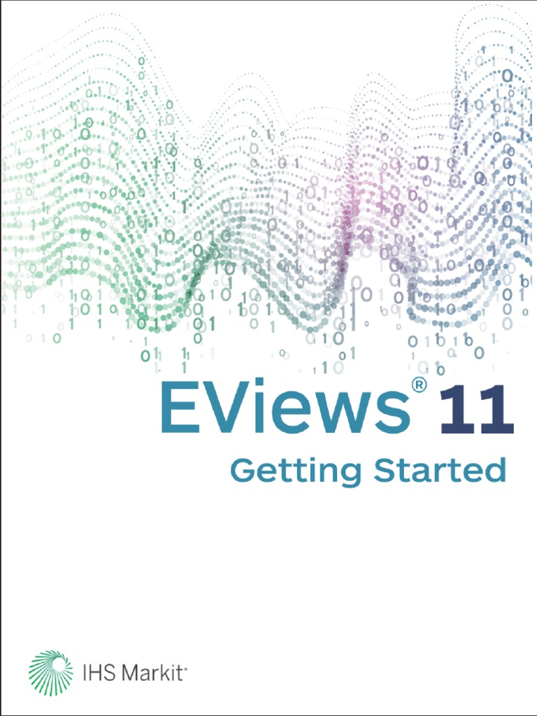 EViews 11 Getting Started | PDF | Databases | Software