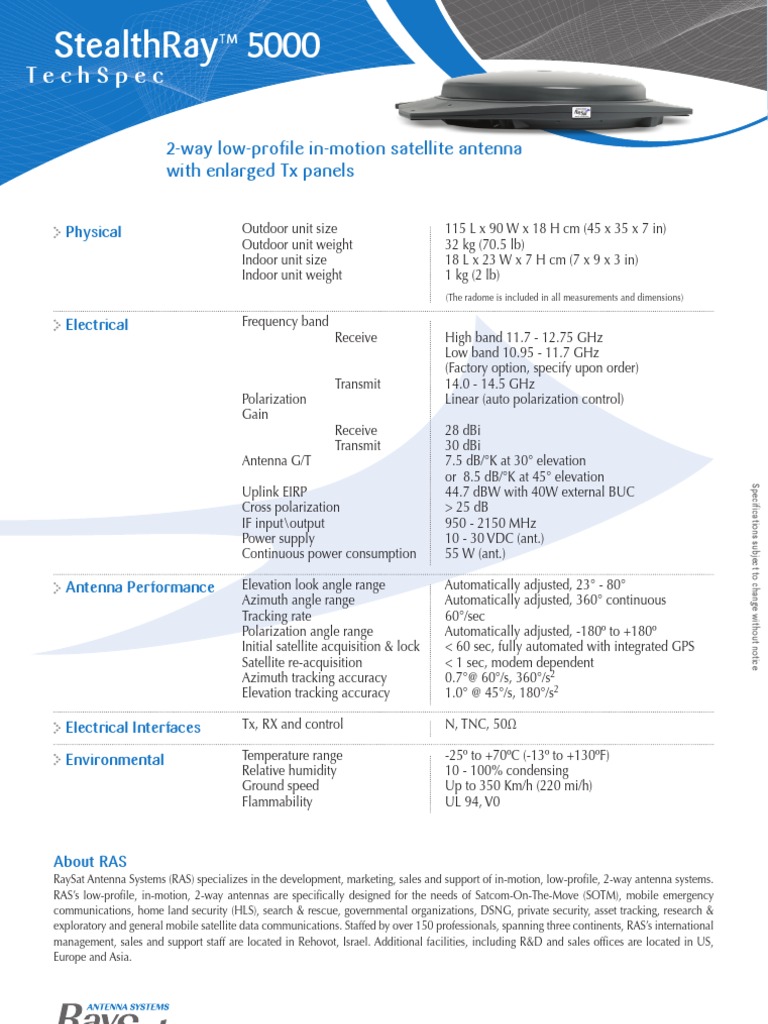 SR5000 | PDF | Antenna (Radio) | Wireless