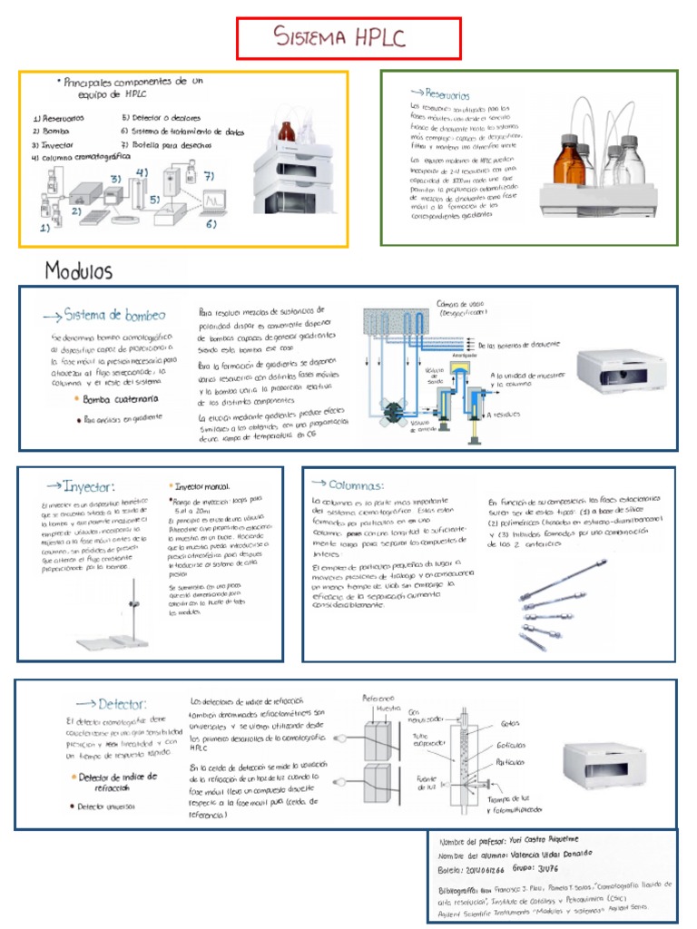 Infografia HPLC | PDF