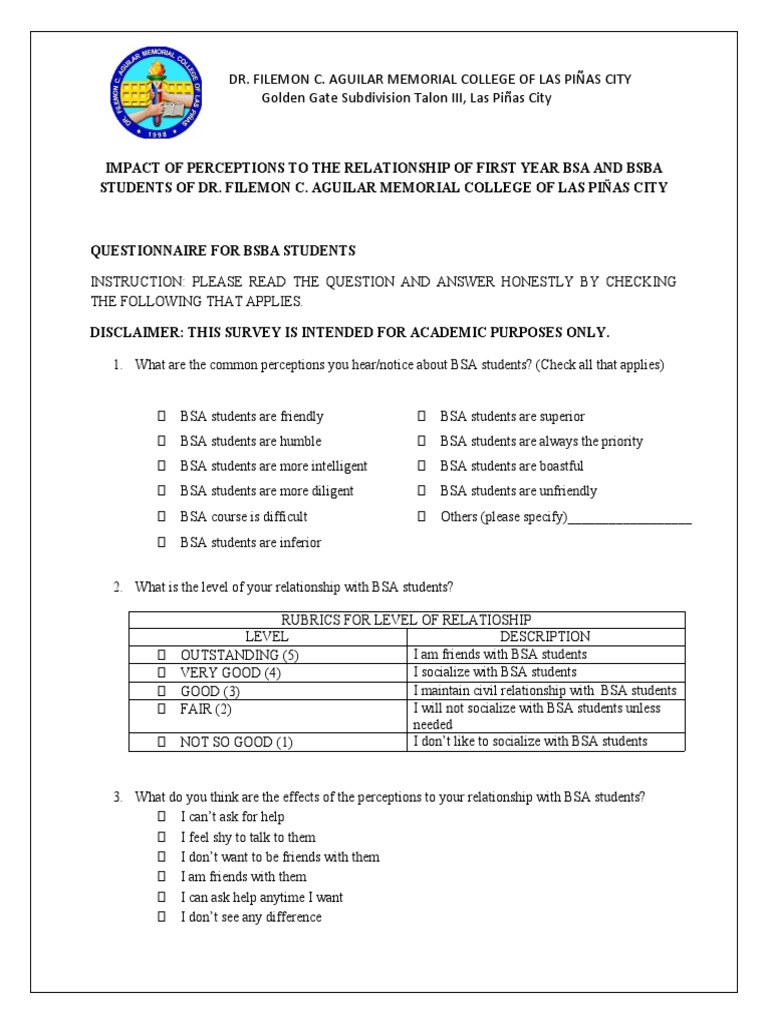 Dr. Filemon C. Aguilar Memorial College of Las Piñas City Golden Gate ...