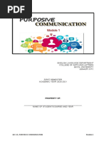 Topic 1 Module 1 Communication Processes, Principles, and Ethics | PDF ...