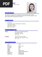 Jollibee Crew Resume for Students | PDF | Teachers | Learning