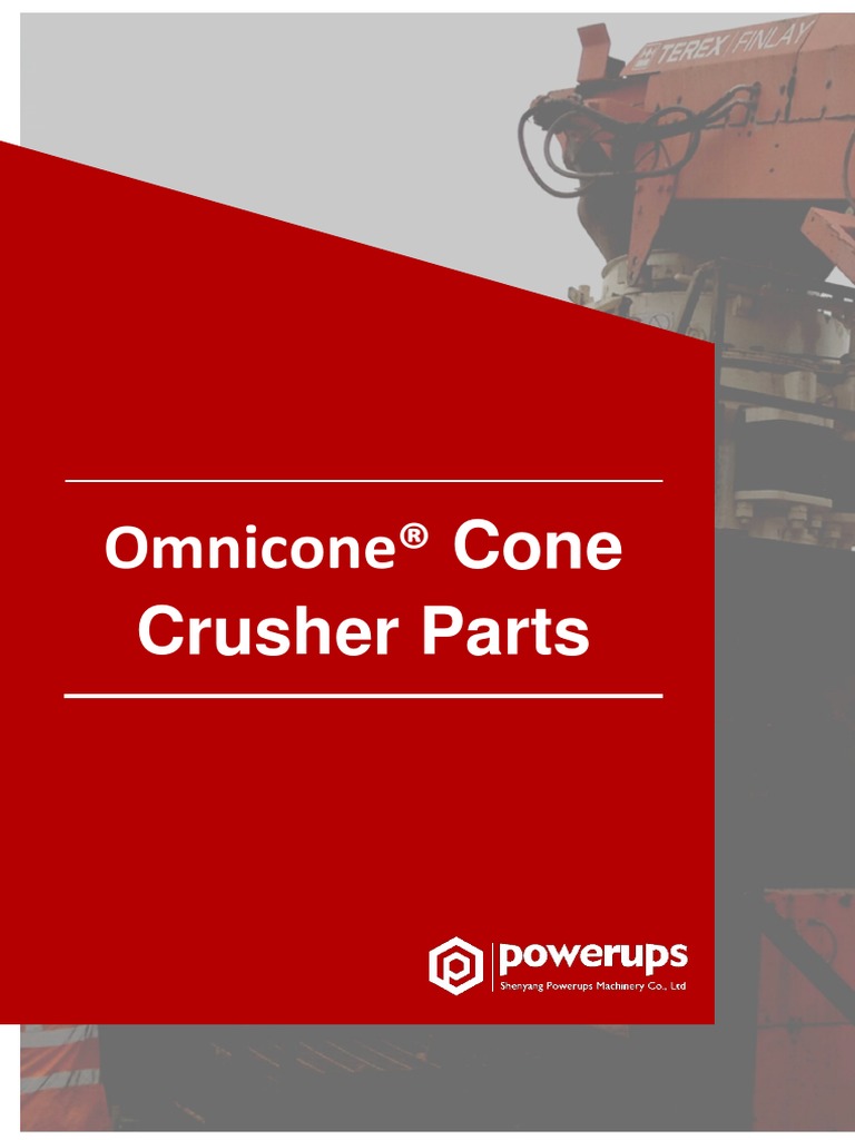 Omnicone® Cone Crusher Parts Manual | PDF | Machines | Mechanical Engineering