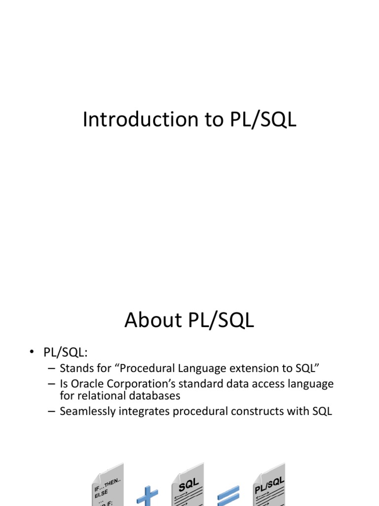 PLSQL | PDF | Pl/Sql | Control Flow