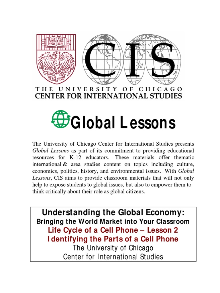 Global Lessons: Understanding The Global Economy | PDF | Globalization ...