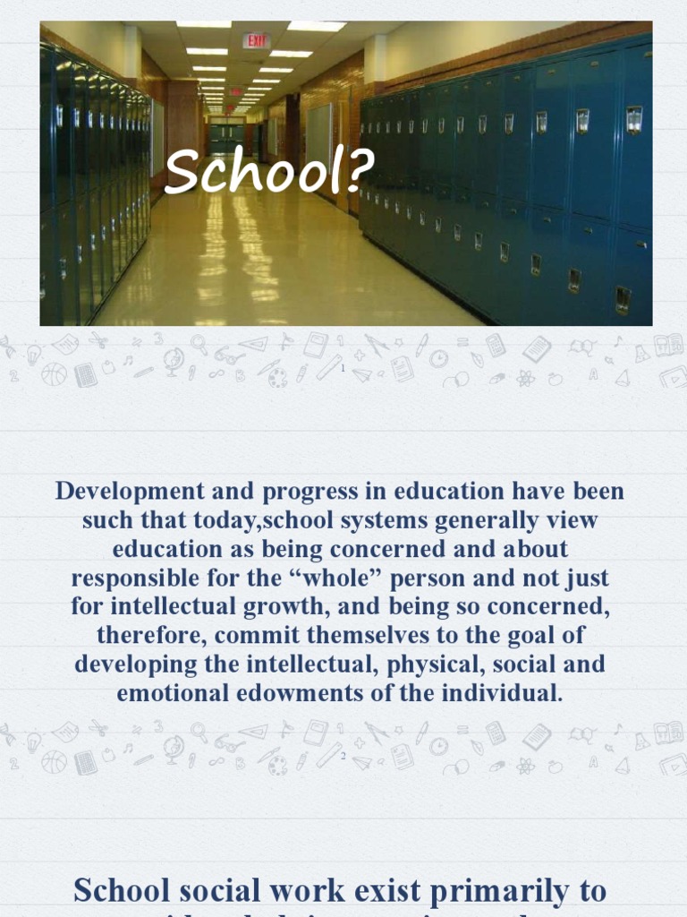 Fields of Social Work | PDF | Social Work | Schools