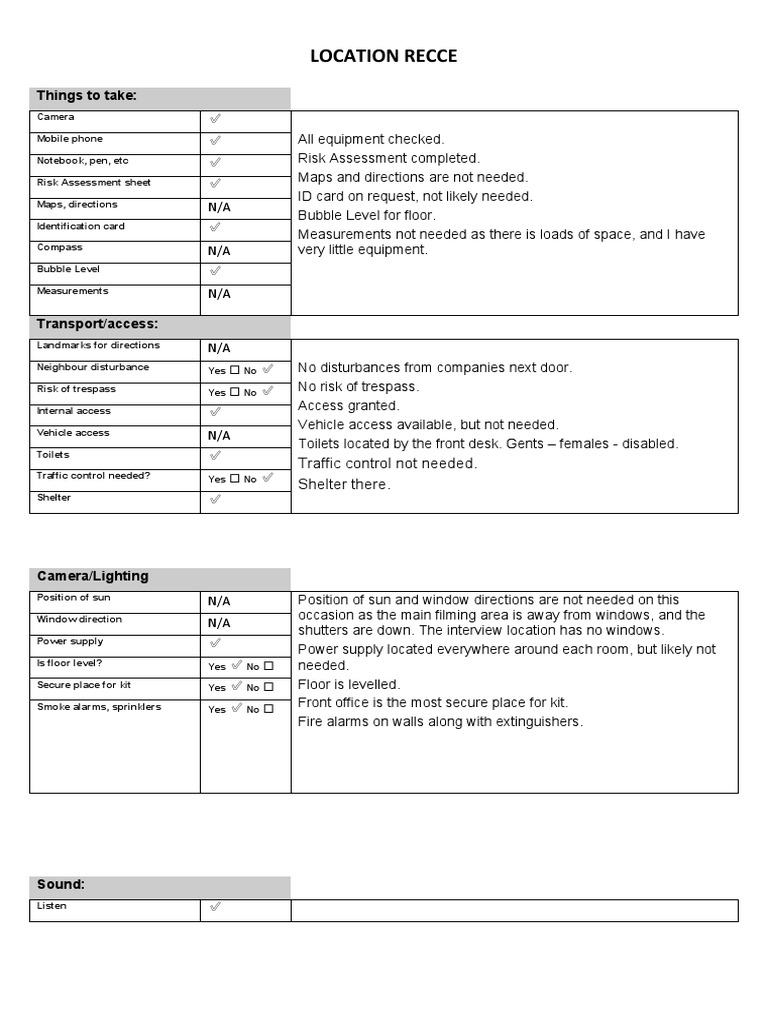 Location Reece | PDF
