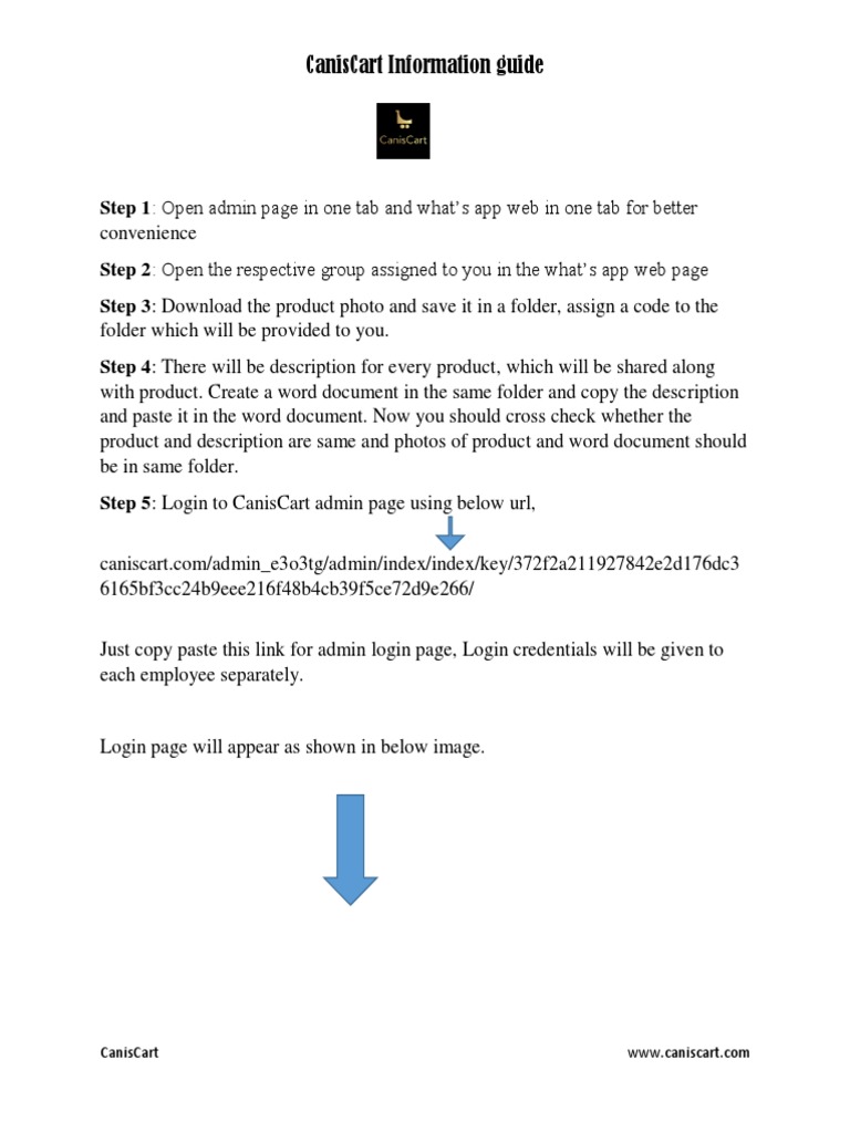 Caniscart Information Guide | PDF | Hypertext | World Wide Web