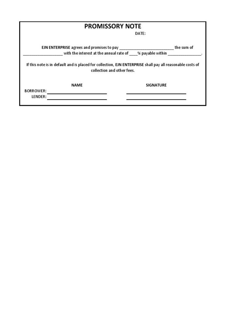 Business Loan Agreement Template | PDF | Finance & Money Management