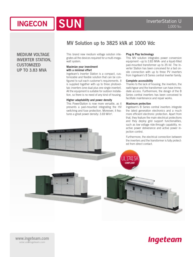 Maximizing Renewable Energy Investments with Ingeteam's Compact Medium ...