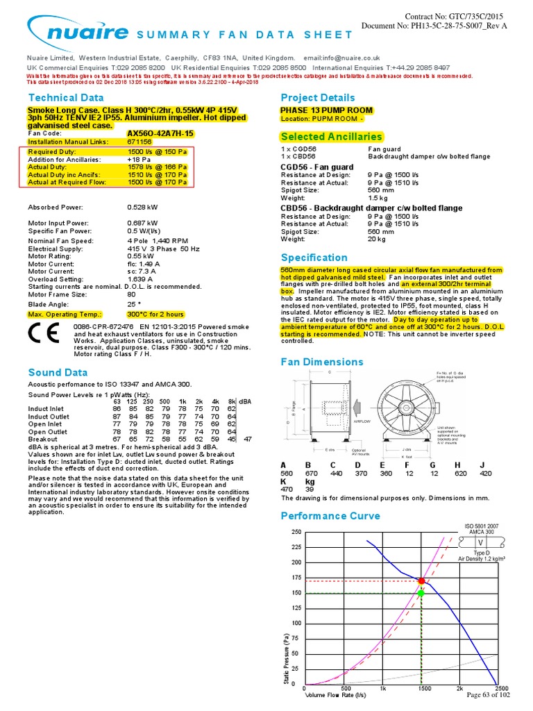 PR Fan PDF | PDF | Electric Motor | Mechanical Engineering