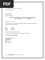 Dividend Letter Format | PDF | Dividend