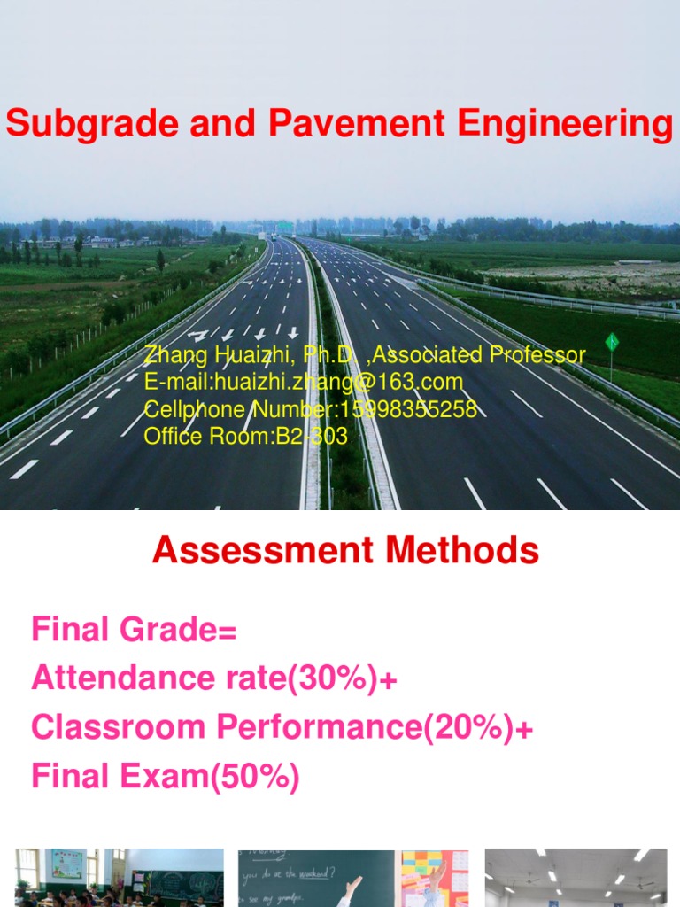 01introduction of Subgrade and Pavement Engineering | PDF | Road ...